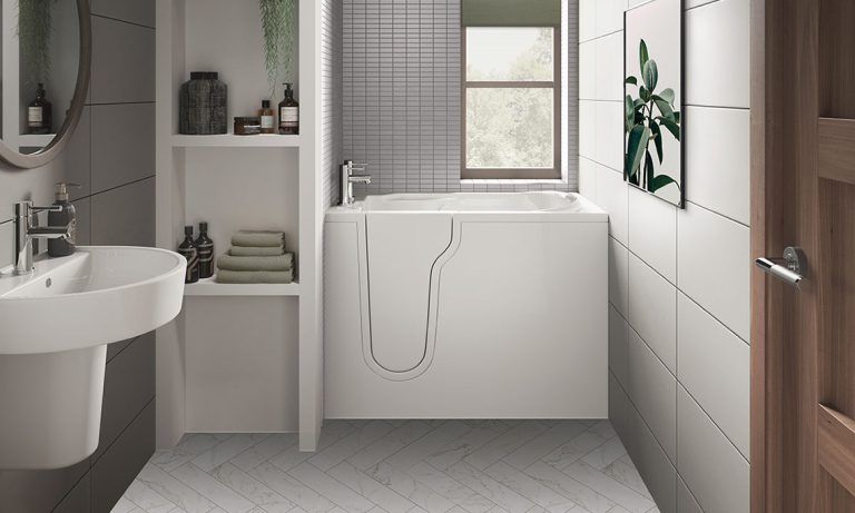 The Athena Mini Walk In Bath from Essential Bathing ltd